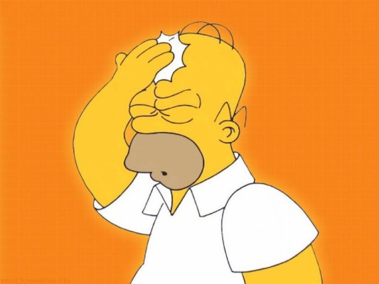 Simpsons, Wallpapers, Wallpapers For Desktop, Simpsons, - Head Slap ...
