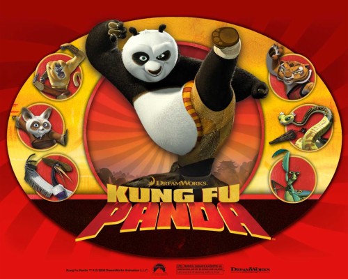2008 Kung Fu Panda On Nick Wall - Film Kung Fu Panda 1 - 1280x1024 ...