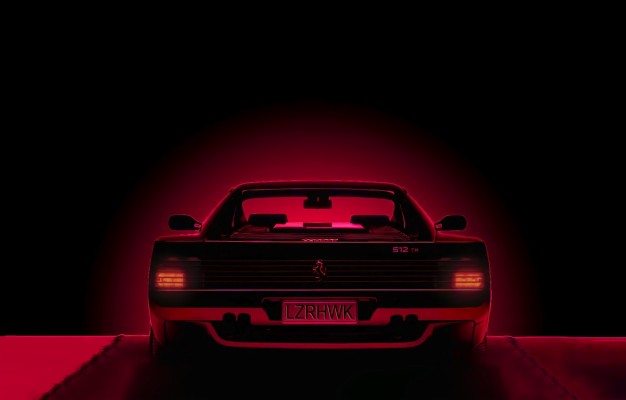 Download Wallpaper Ferrari, Testarossa, Yellow, Ferrari - Miles Davis ...