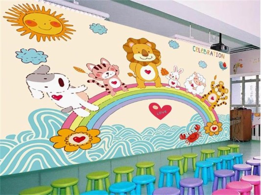 Mural Painting Kids - 960x720 Wallpaper - teahub.io
