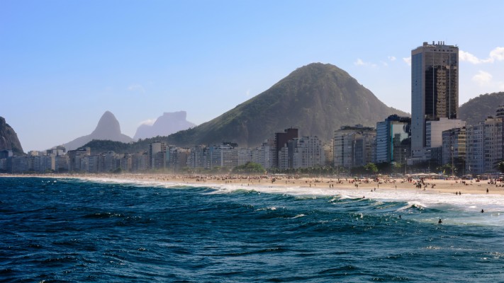 Waves In Rio De Janeiro - Wallpaper - 3840x2160 Wallpaper - teahub.io
