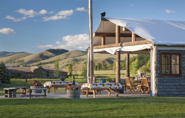 Photo Wallpaper Nature, Usa, Farm, Montana, Ranch, - Canopy - 1332x850 ...