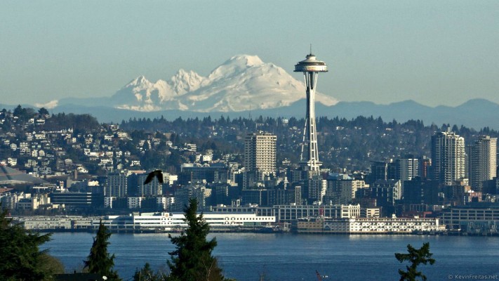 Seattle Hd Wallpaper Snow - 1600x900 Wallpaper - teahub.io