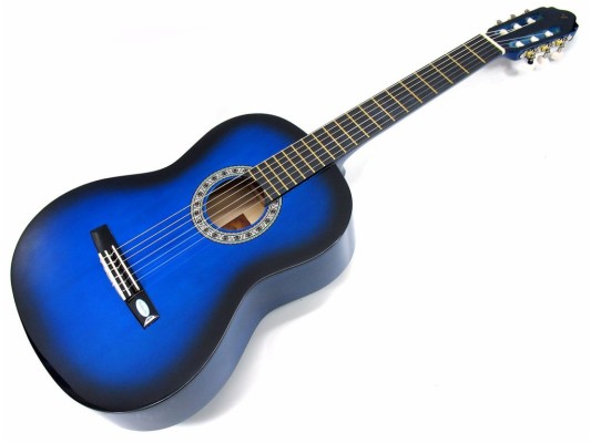Blue Colour Guitar Hd - 1024x768 Wallpaper - teahub.io