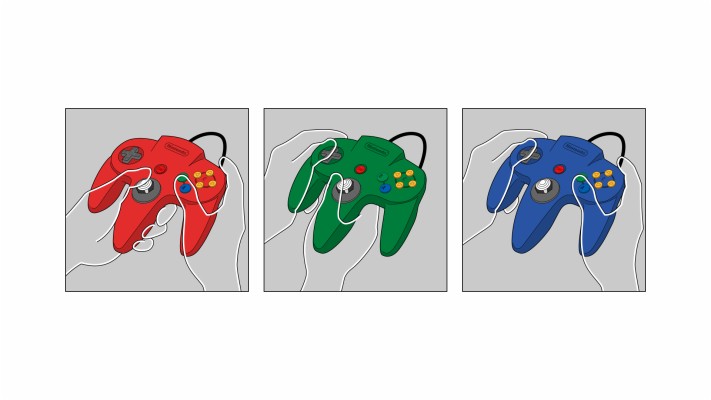 Cartoon N64 Controller - 1920x1080 Wallpaper - teahub.io
