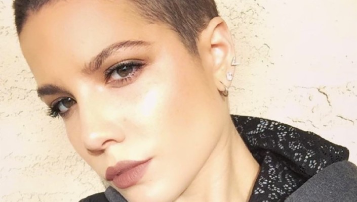 Actor, Ruby Rose Desktop Background - Halsey Buzz Cut - 970x550 ...