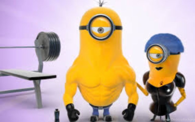 Minion Workout Wallpaper Hd - 1368x855 Wallpaper - teahub.io