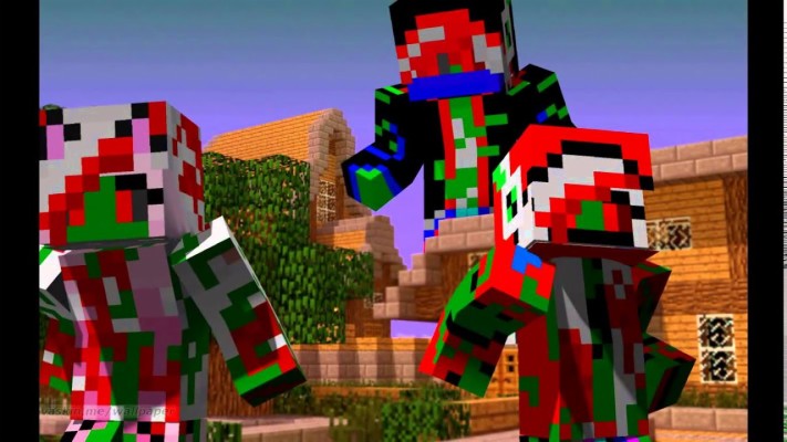 Minecraft Zombie Face - 1280x720 Wallpaper - teahub.io