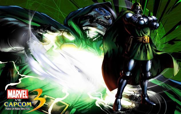 High Resolution Dr Doom, By Ramona Hammor - Dr Doom Ultimate Marvel Vs Capcom 3 - 1900x1200 ...