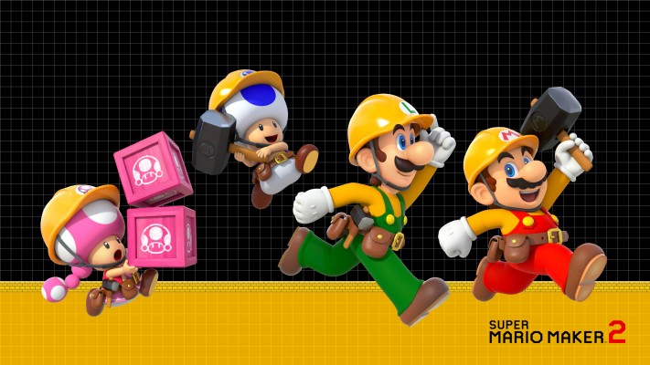 Super Mario Maker 2 Uhd 4k Wallpaper - 3840x2160 Wallpaper - teahub.io