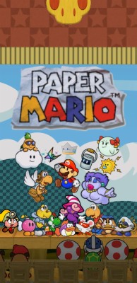 Paper Mario Partners - 492x1011 Wallpaper - teahub.io