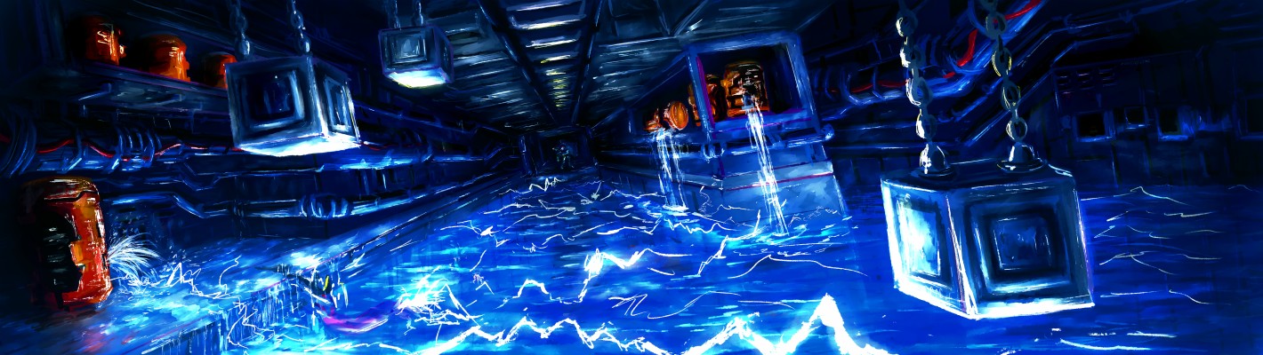 Sector 4 Aqa Art Metroid - 6000x1690 Wallpaper - teahub.io