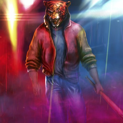 Hotline Miami Tony Art - 1040x1040 Wallpaper - teahub.io