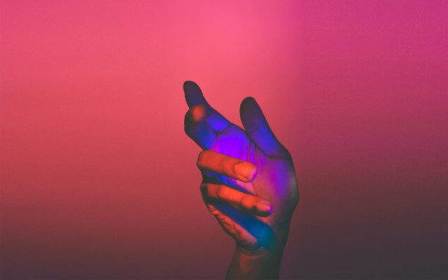 Neon Hand Wallpaper - Andre Elliott Acoluthic Redux - 6824x4265 ...