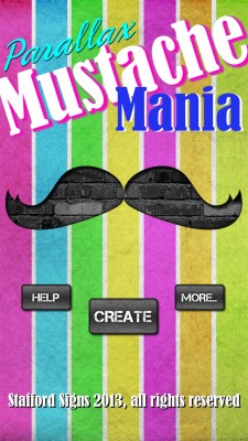 Mustache Mania For Ios7 - Poster - 640x1136 Wallpaper - teahub.io