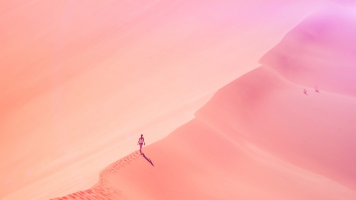Pink Sand Wallpaper Desktop - 3840x2160 Wallpaper - teahub.io