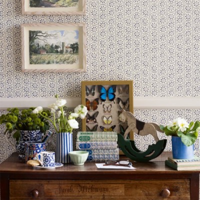 Emma Bridgewater Daisy Spot Blue Wallpaper - Wallpaper - 850x849 ...