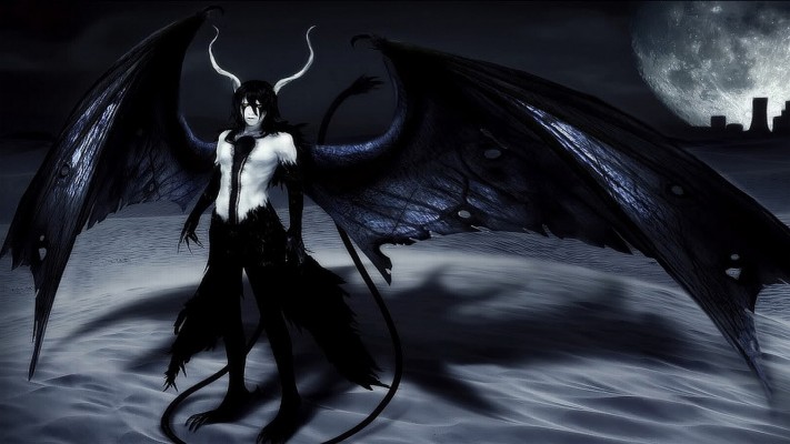 Fallen Angel With Horns - 1920x1080 Wallpaper - teahub.io