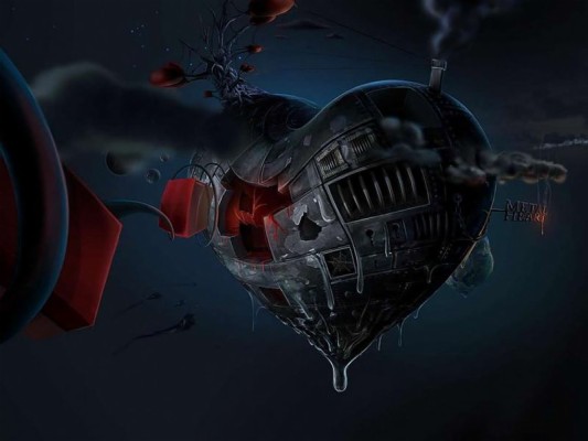 Metal Heart - 800x600 Wallpaper - teahub.io