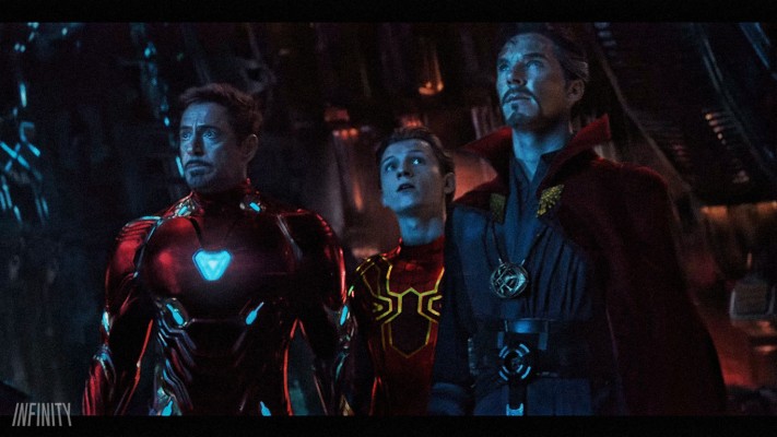 Iron Man And Doctor Strange And Spiderman - 1366x768 Wallpaper - teahub.io