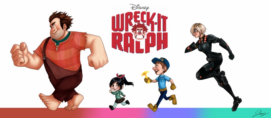 Wreck It Ralph Art Work - 1200x675 Wallpaper - teahub.io