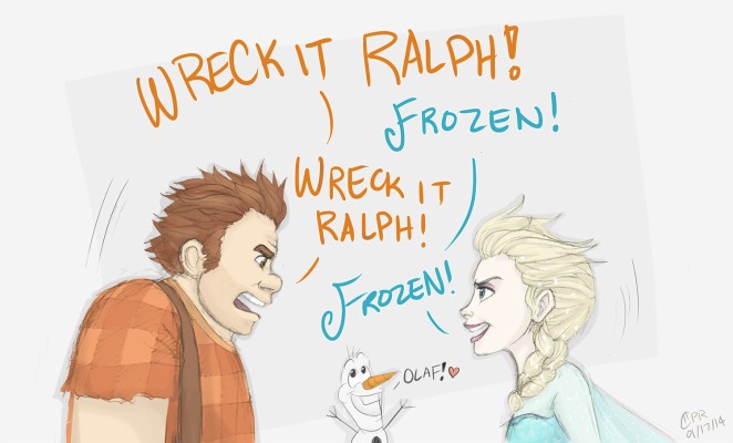 Elsa And Ralph - 1500x906 Wallpaper - teahub.io