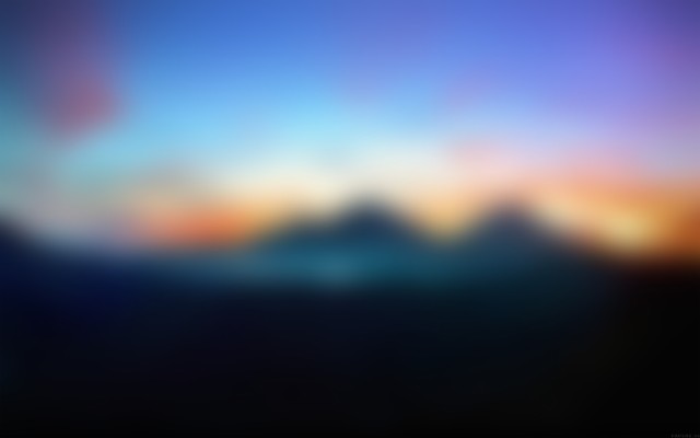 Blurred Mountain Sunrise Wallpaper - Evening - 2880x1800 Wallpaper ...