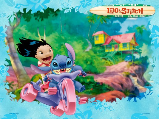 Lilo And Stitch Disney - Lilo And Stitch Bike - 1024x768 Wallpaper ...