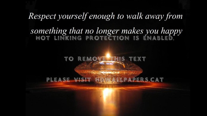 Respect Yourself Candle Walk Away Unhappy - Diwali - 1366x768 Wallpaper ...