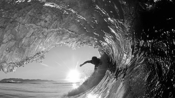 Surfing Beautiful Waves Sun - 1920x1080 Wallpaper - teahub.io