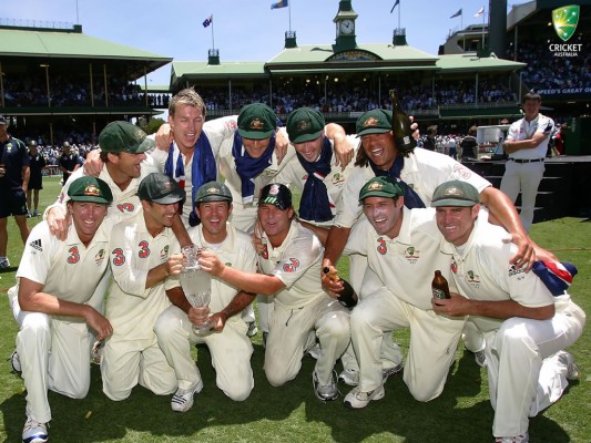 Australian Cricket Team Hd Wallpapers - 2004 Australian Ashes Team ...