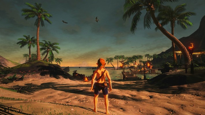 Botw Beach - 1024x576 Wallpaper - teahub.io
