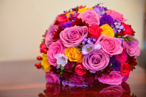 Big Colorful Flowers Bouquet - 1280x853 Wallpaper - teahub.io