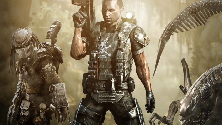 Aliens Vs Predator Wallpaper In - Aliens Vs Predator Marines ...