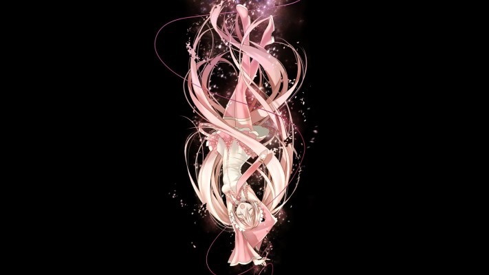 Wallpaper - Anime Girl Floating Upside Down - 1920x1080 Wallpaper ...