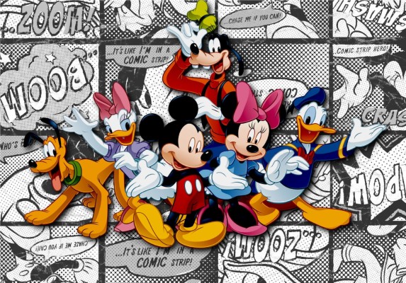 Mickey Mouse Disney - Group Of Disney Characters - 1035x724 Wallpaper ...