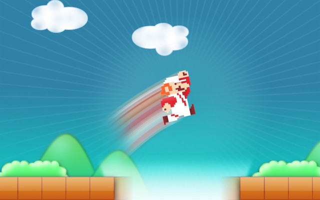Super Mario Power Up Rainbow - Hd Mario Background - 1728x1080 ...