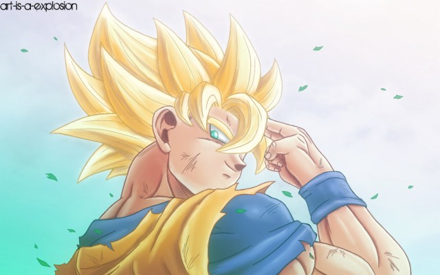 *goku Super Saiyan* - Son Goku Good Bye - 1024x640 Wallpaper - teahub.io