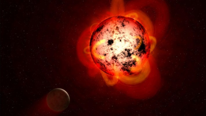 Red Dwarf Star Orbited By Exoplanet - 1600x900 Wallpaper - teahub.io
