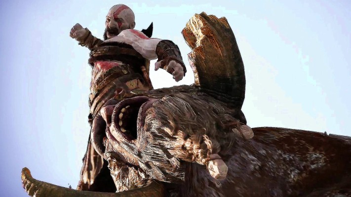 God Of War Ps4 Kratos Art - 1080x1920 Wallpaper - teahub.io