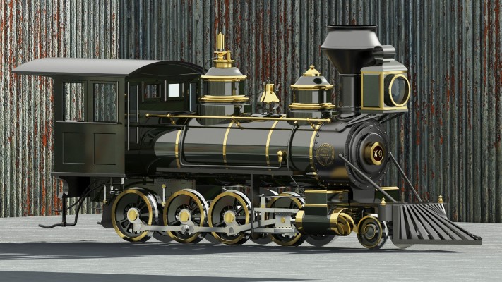 Steam Train Side Wallpaper - Train Reference For 3ds Max - 1920x1080 ...