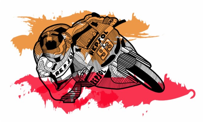 Poster Marc Marquez - 1280x853 Wallpaper - teahub.io