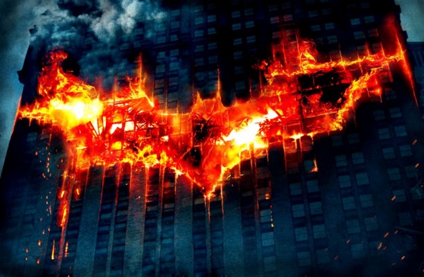 Batman Dark Knight Fire Logo - Batman Wallpaper For Pc - 3840x2160 ...