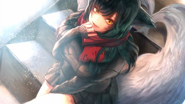 Ahri, Anime Style, League Of Legends, Lol, Fox - Anime Style Ahri Anime ...