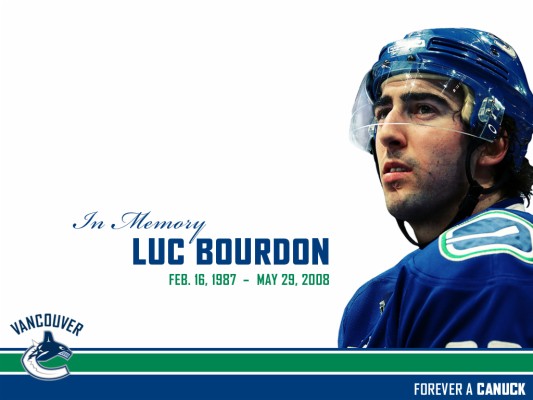 Luc Bourdon 1987-2008 - Vancouver Canucks - 1024x768 Wallpaper - teahub.io