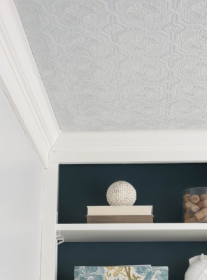 Embossed Wallpaper Ceiling Wallpaper Fever Finishing - Anaglypta ...