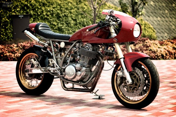 Yamaha Rx100 Cafe Racer By Ironic Engineering | Reviewmotors.co