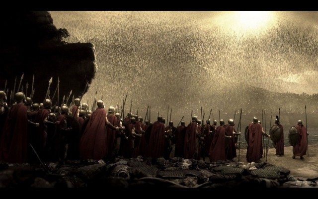 300 Spartans Cliff Hd Wallpaper,movies Wallpaper,cliff - 300 Spartan ...