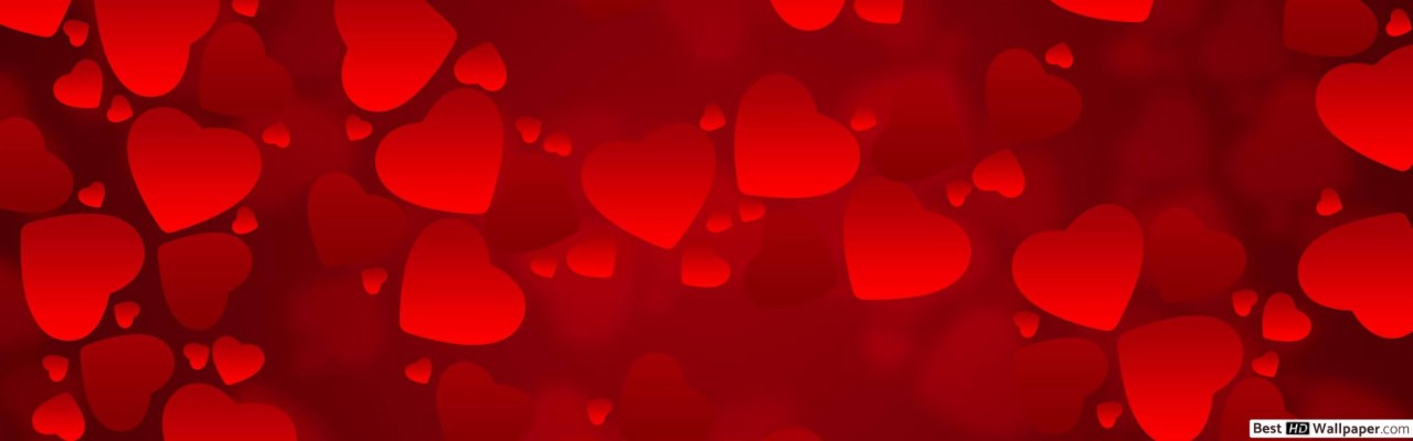 Red Heart Texture Background - 2304x720 Wallpaper - teahub.io