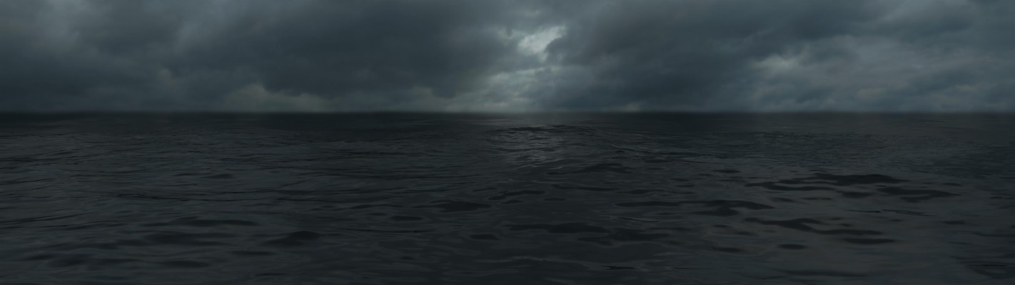 Dark Clouds Over Ocean - 3840x1080 Wallpaper - teahub.io